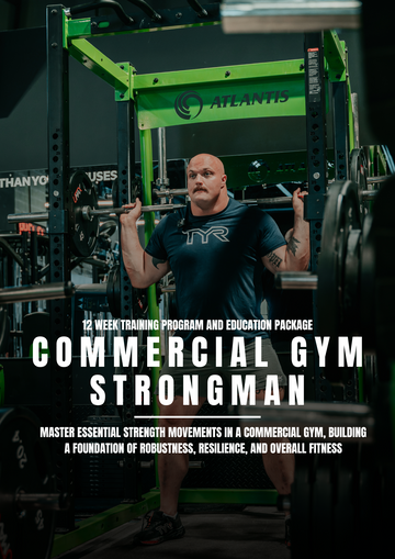 Strongman Programs – Moose Coaching