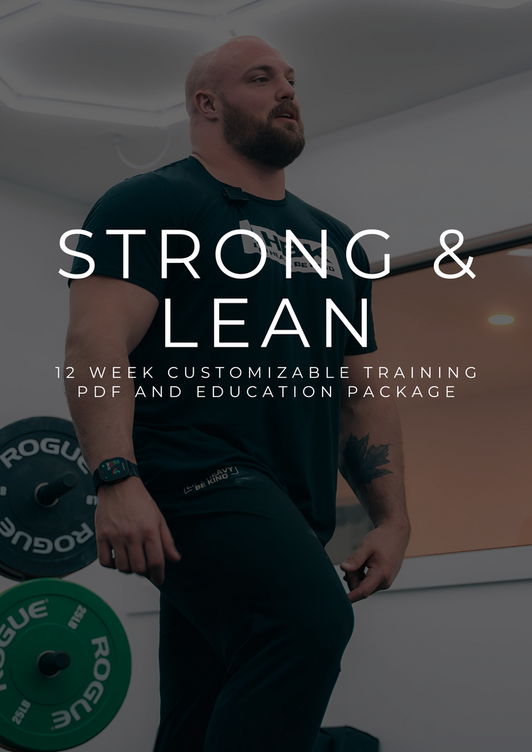Strongman Programs – Moose Coaching